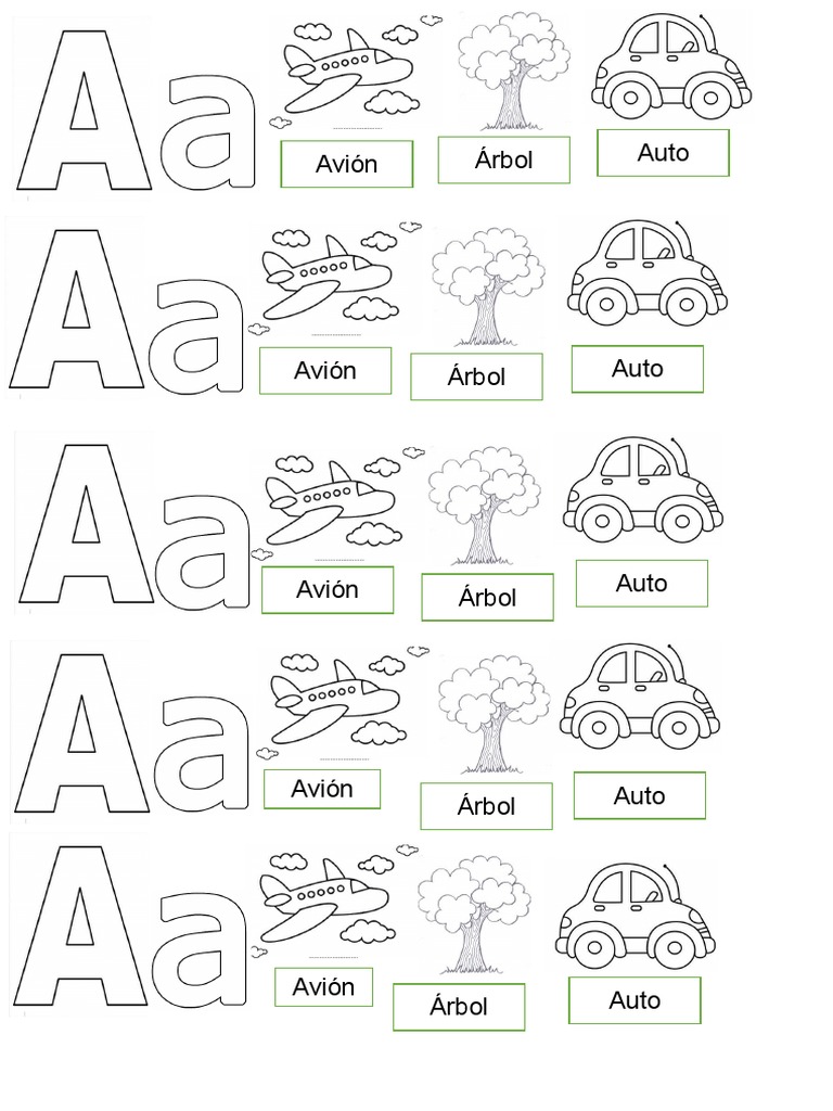 Letra A Tarea | PDF