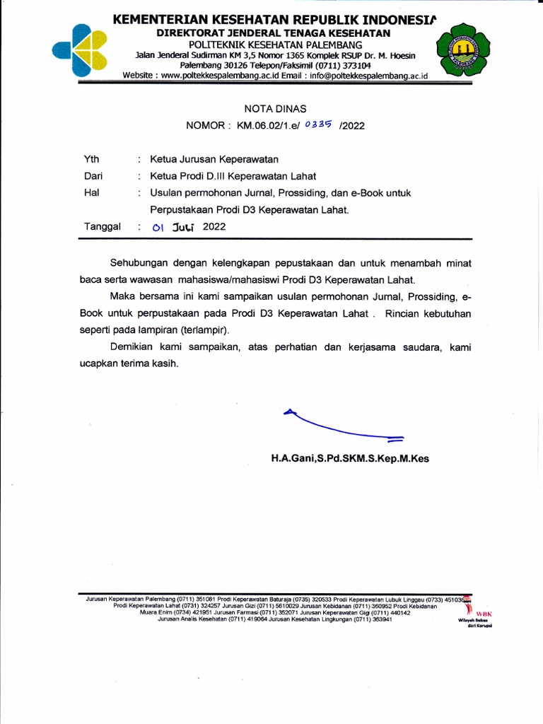 5 Usulan Permohonan Jurnal Prosiding Dan Ebook Utk Perpus LHT | PDF