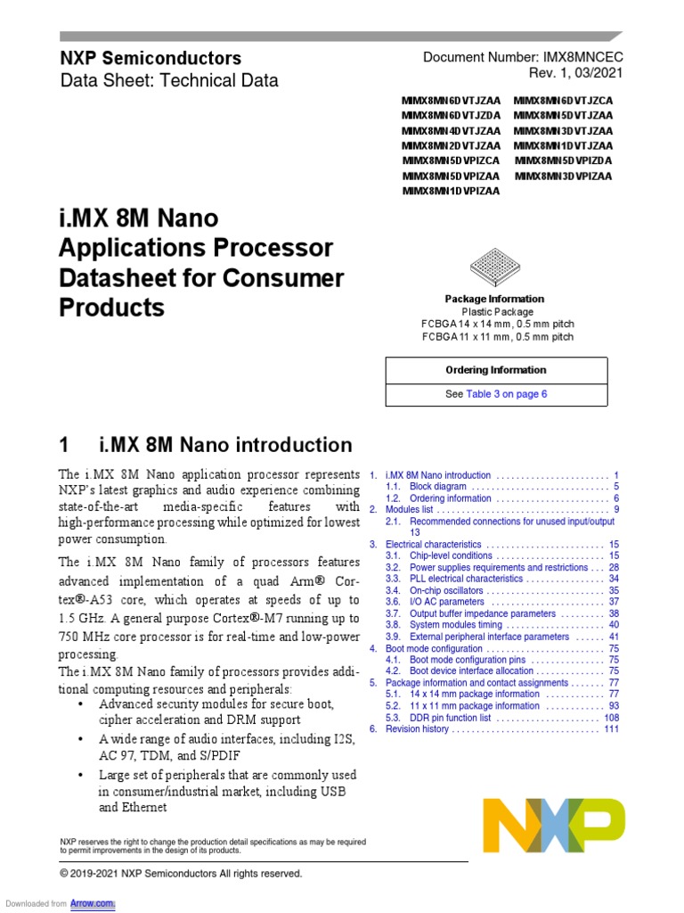 Imx 8 Mncec | PDF | Flash Memory | Microcontroller