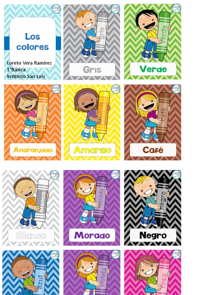Los Colores Pdf