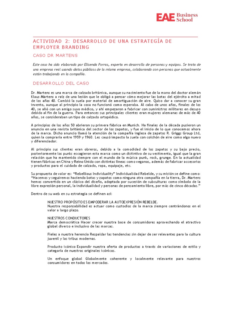 MDRH - M2 - 2211 - Caso Descargable - Actividad 2 - DrMartens | PDF