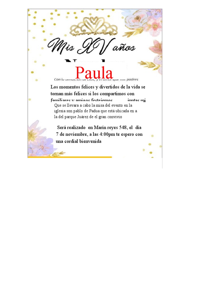 Paula | PDF