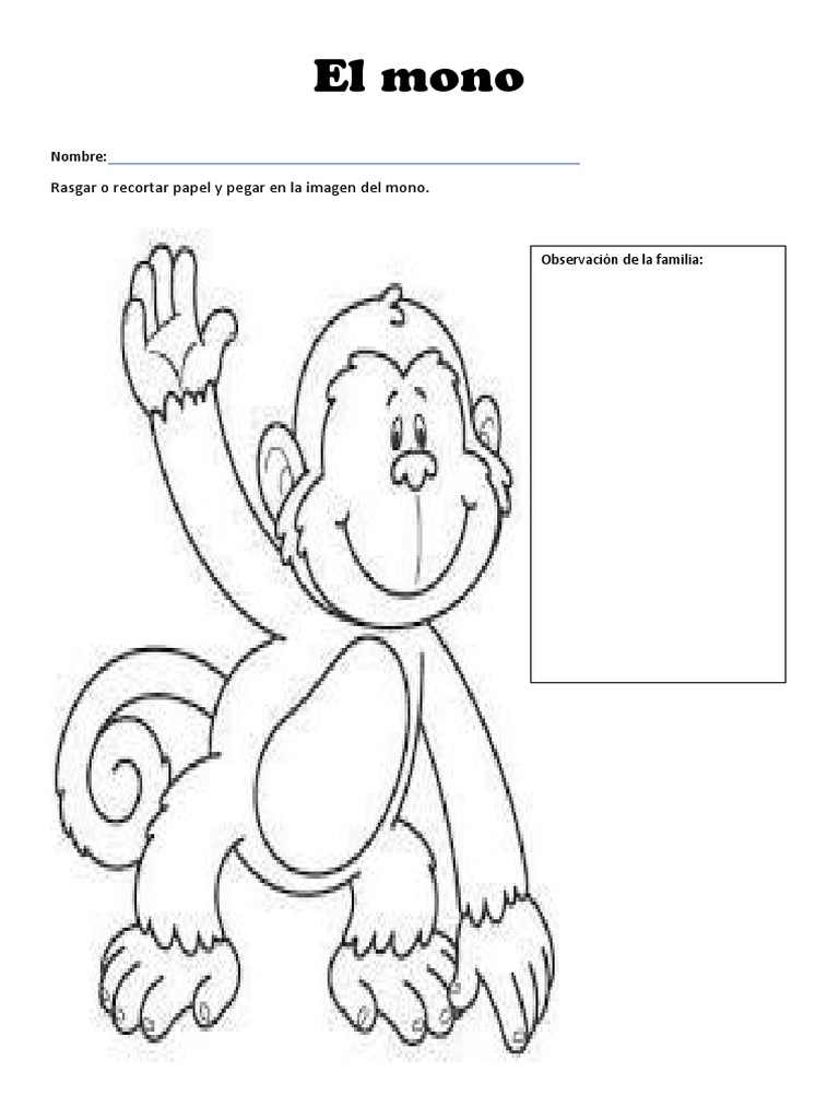 5 El Mono Ficha | PDF