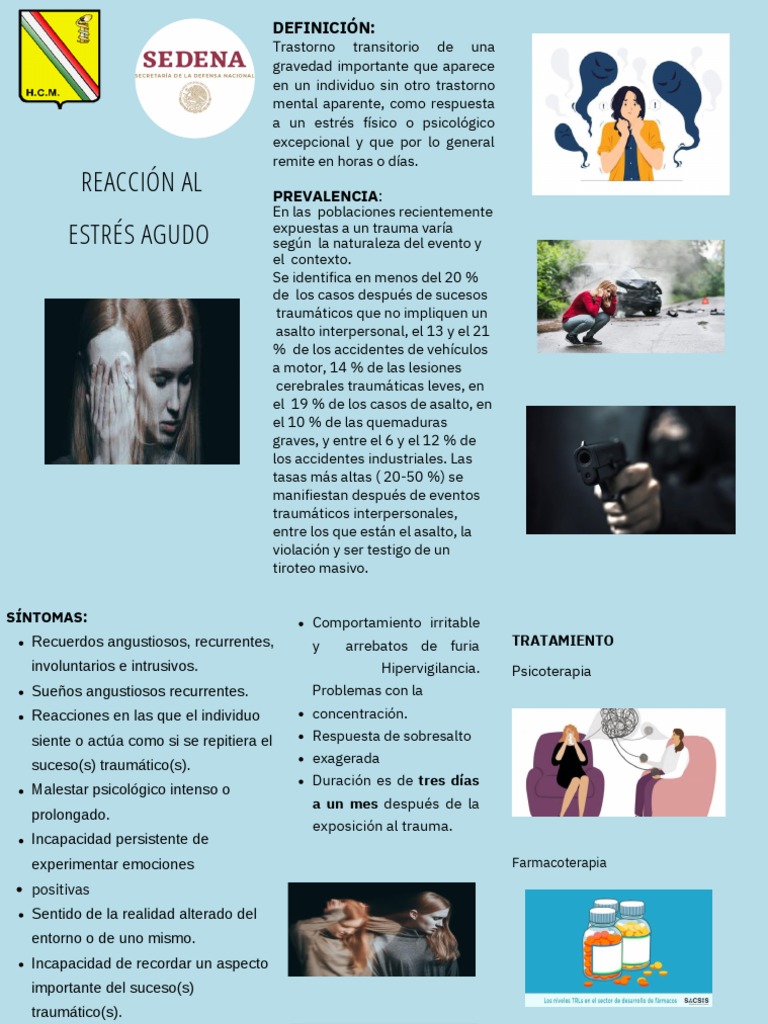 Trastorno de estrés agudo: Definición, síntomas, prevalencia y ...