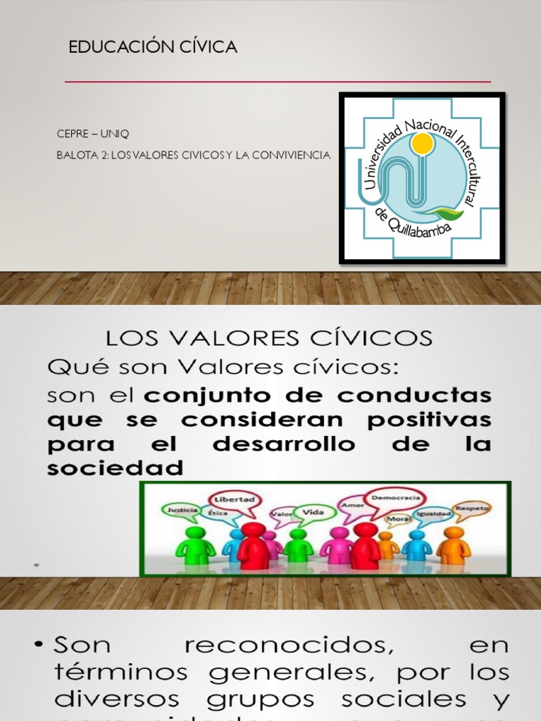 Educación Cívica | PDF