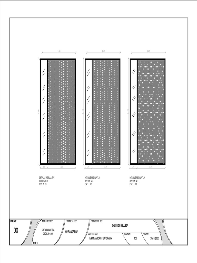 Rejilla Microperforada PDF | PDF