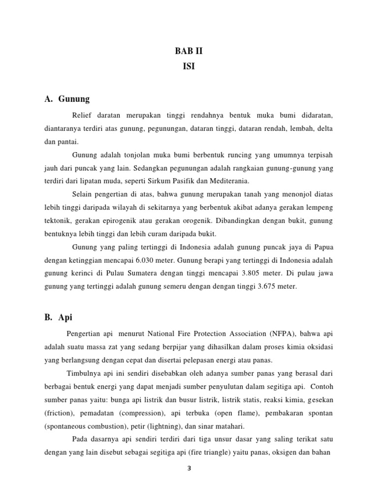 Artikel Gunung Berapi | PDF | Sains & Matematika