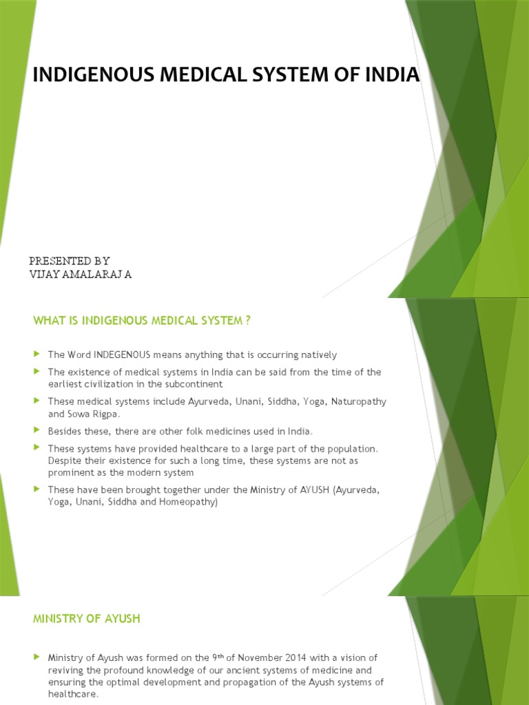 Indigenous Med System of India | PDF | Ayurveda | Homeopathy