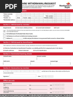 Nambawan Super Withdrawal Application Form | PDF | Identity Document | Pension