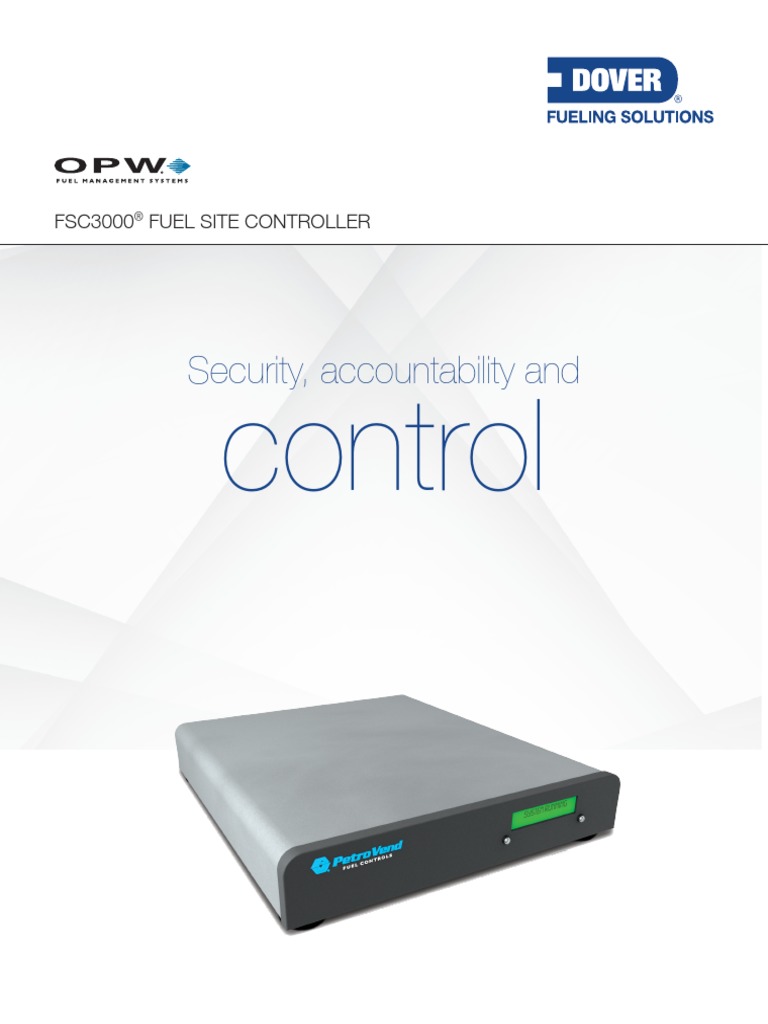 OPW Datasheet FSC3000 Controller | PDF | Computer Network | Computer ...