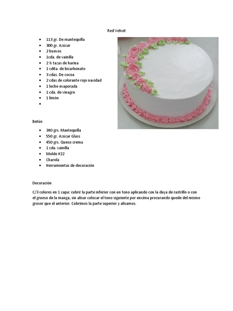 Pasteles Individuales y Decoración | PDF | lactoso | Panes