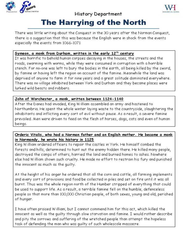 The Harrying of The North HL | PDF