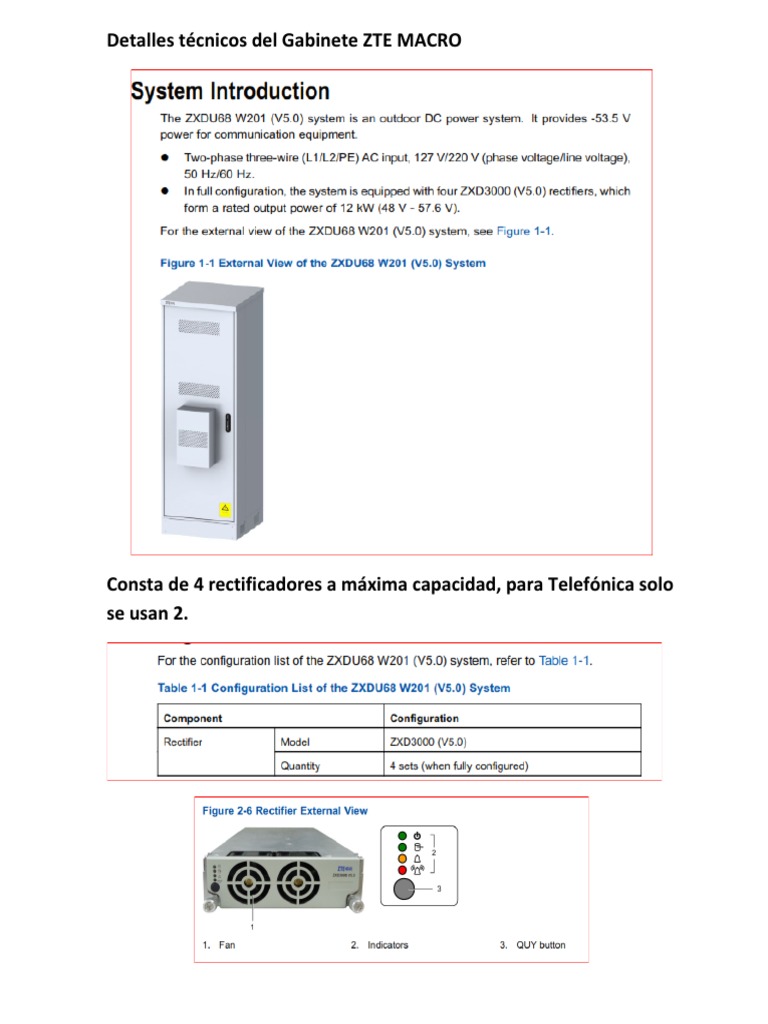 Gabinete Zte PDF | PDF | Ingeniería Informática | Bienes manufacturados