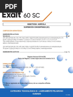 F.T. Exalt | PDF | Insecticida