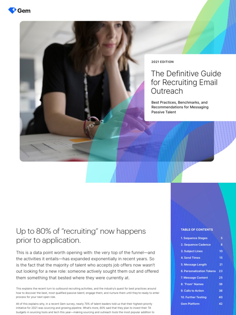 2021 Definitive Guide For Email Outreach PDF | PDF