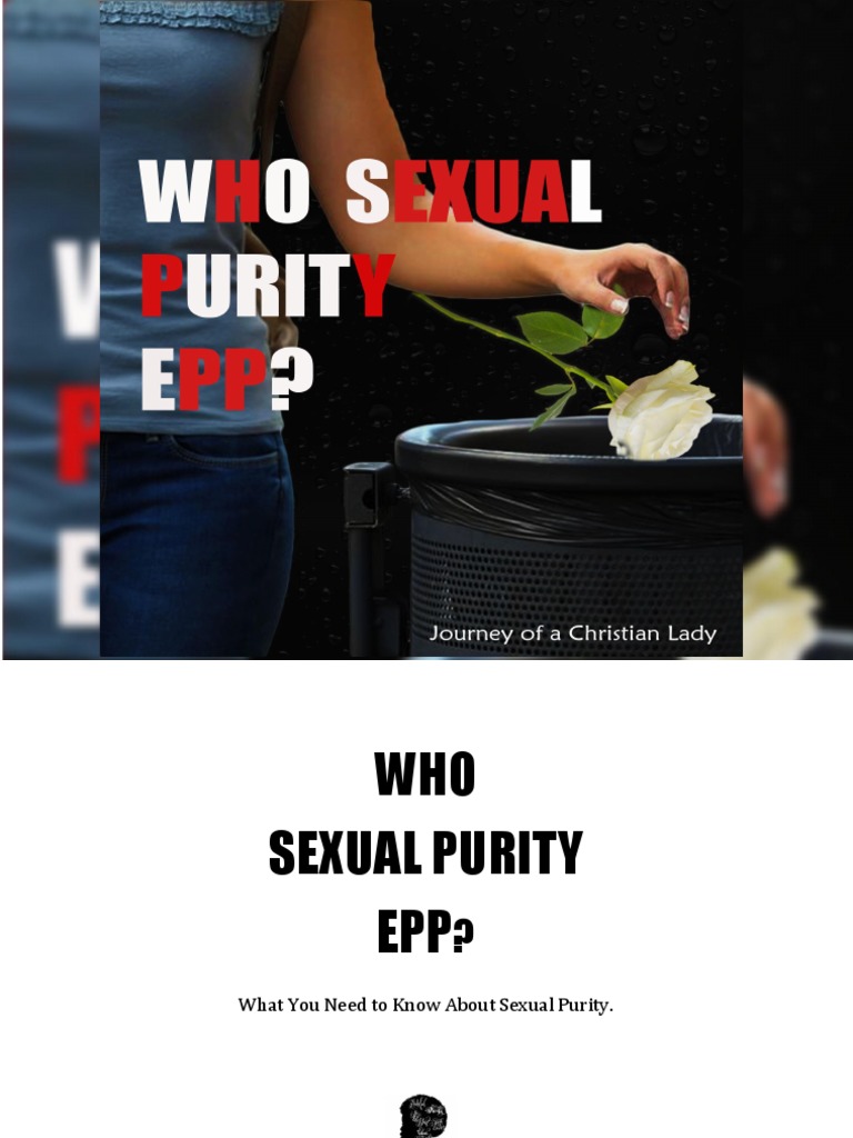 Who Sexual Purity Epp PDF | PDF | Virginity | Chastity