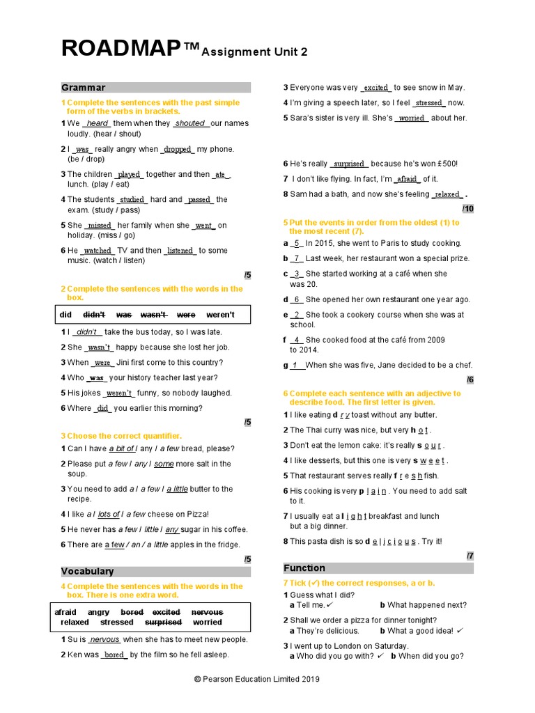 Assignment Unit 2 | PDF | Cuisine | Linguistics