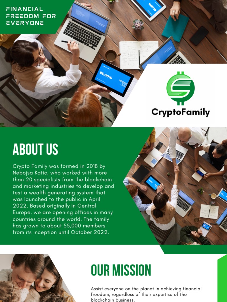 An Overview of the Crypto Family Wealth Generating System and Its Vision of Achieving Financial ...