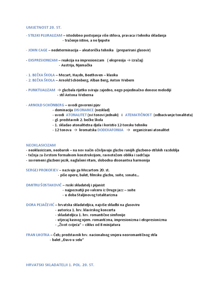 Glazbeni Teorija | PDF