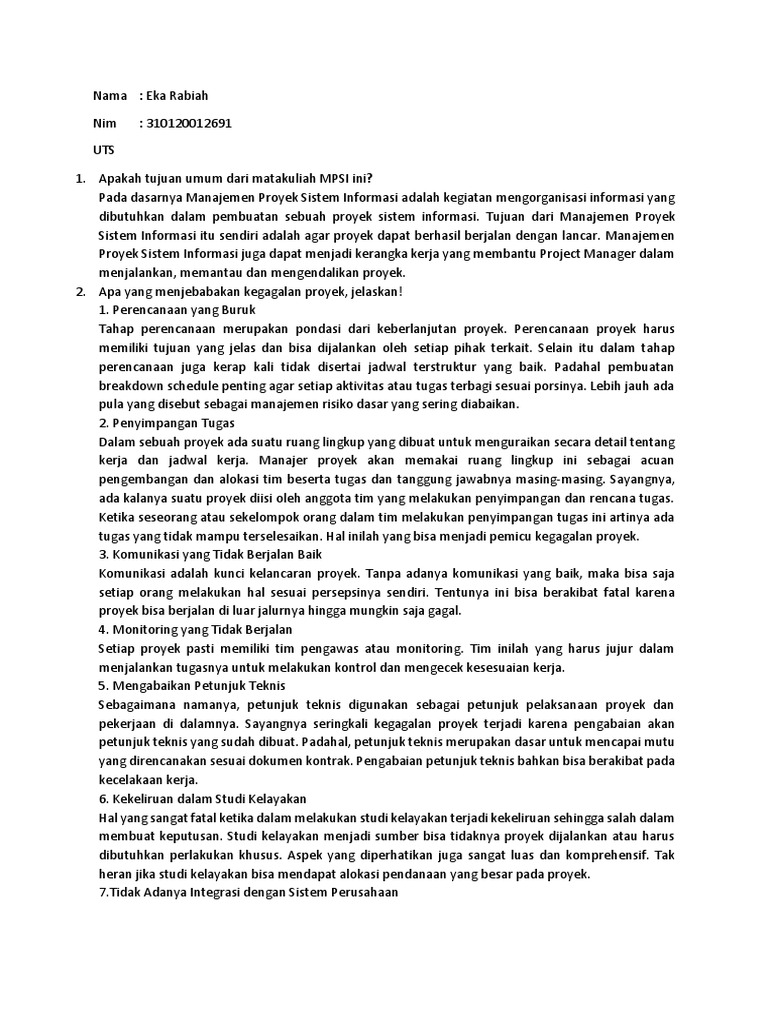 UTS Mpsi 2691 PDF | PDF