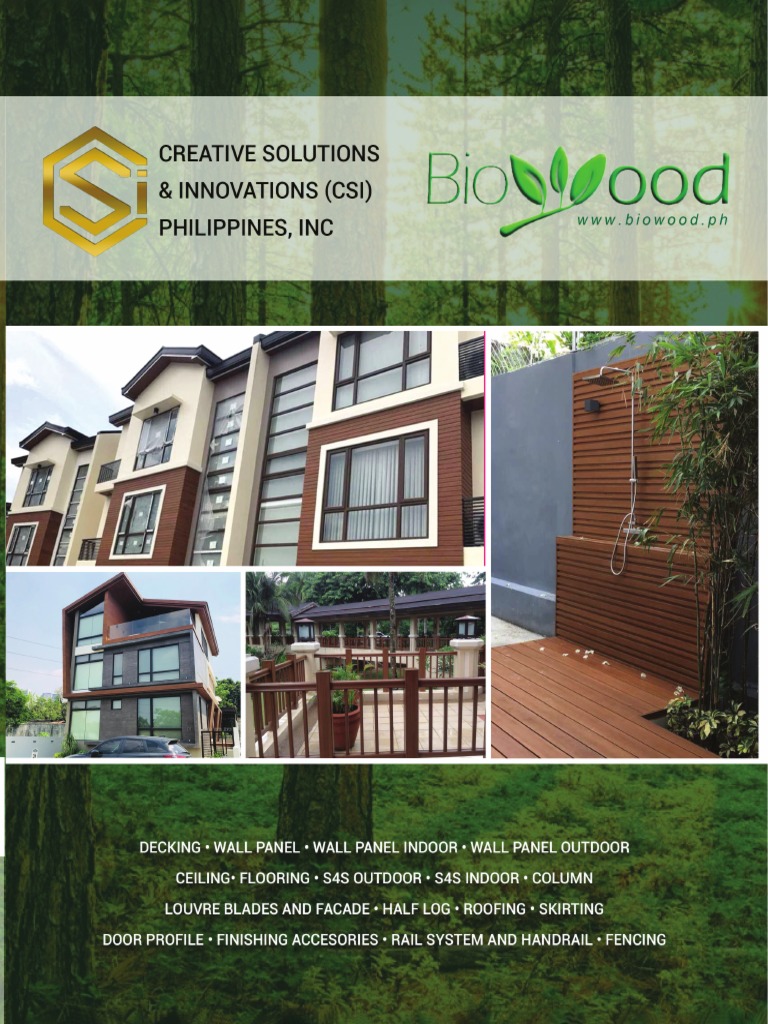 BIOWOOD Catalogue Oct2019 Rev PDF | PDF