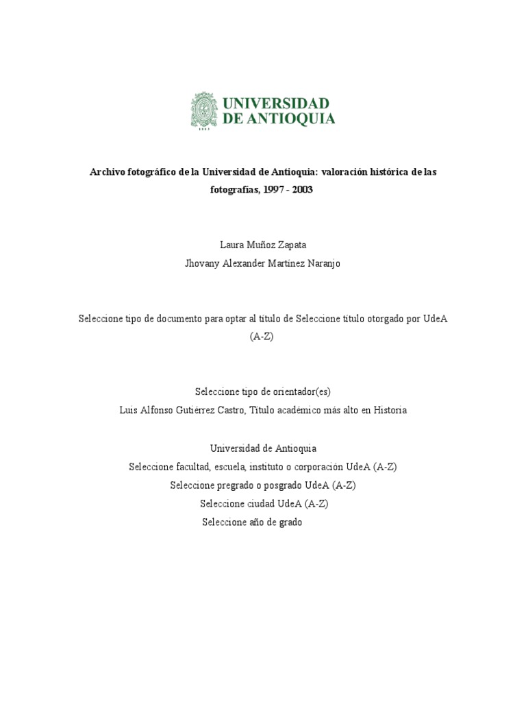 Plantilla UdeA Chicago 2022 v.2 | Descargar gratis PDF | Aprendizaje ...