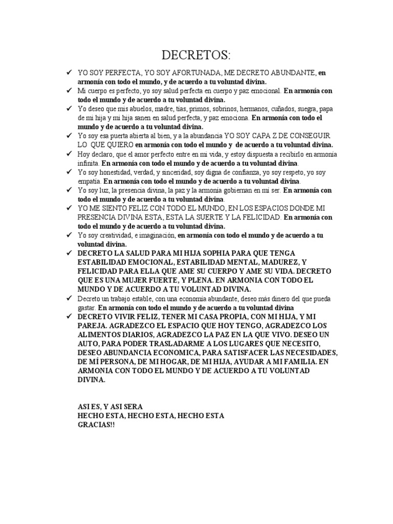 DECRETOS | PDF