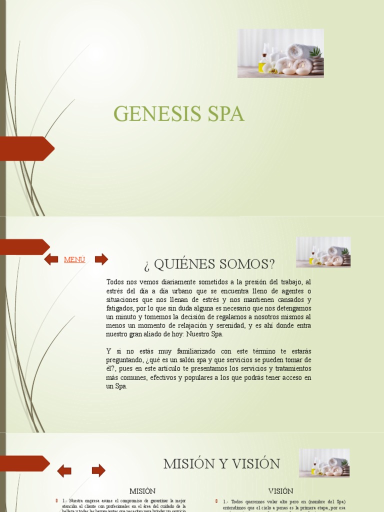 Genesis Spa | PDF | Masaje | Medicina CLINICA