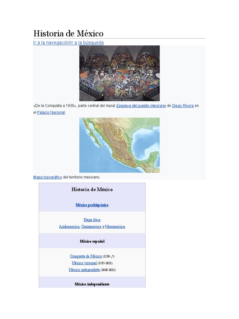 Historia de México 111 | PDF