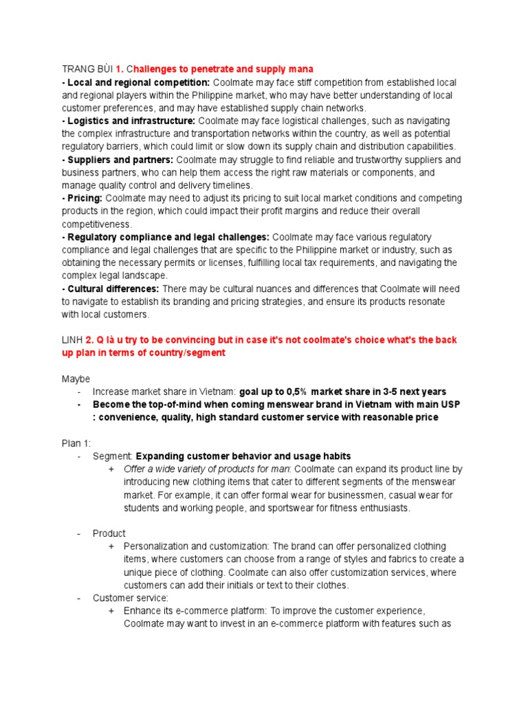 Debate Script | PDF | Brand | Logistics