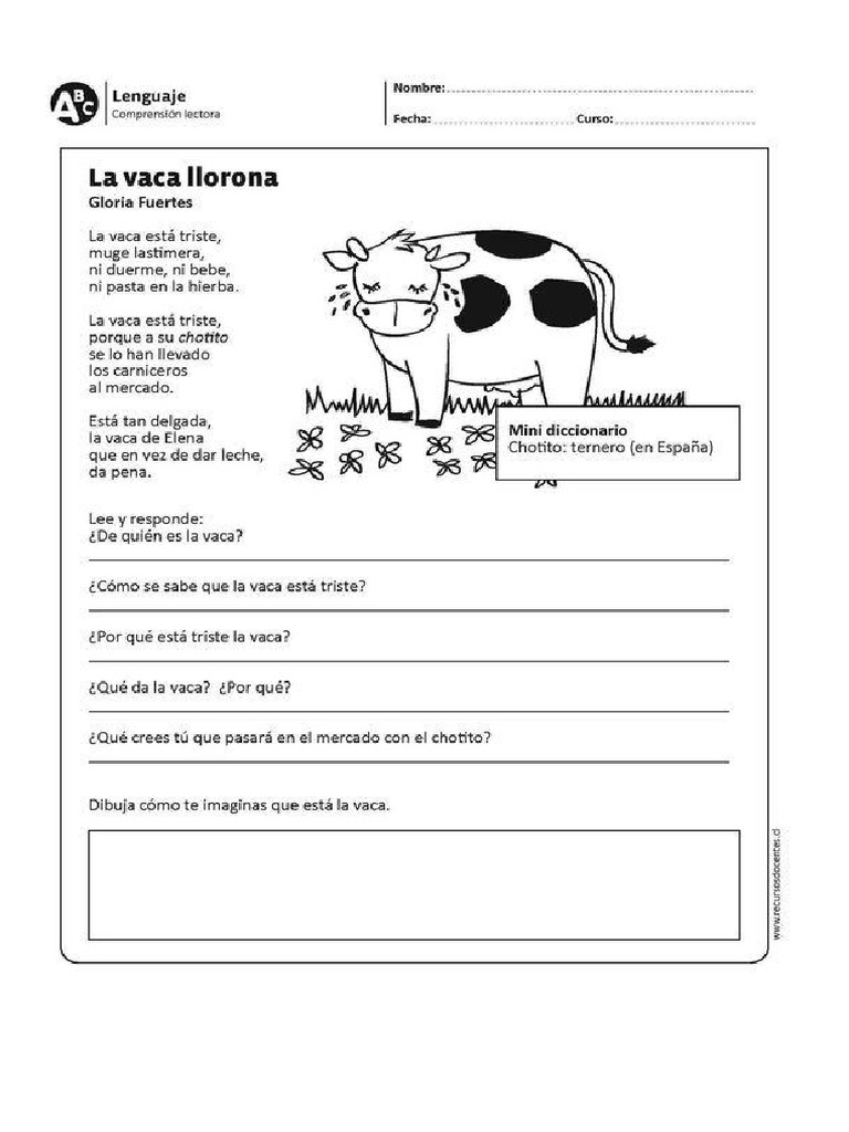 Guia de Comprension Lectora PDF | PDF