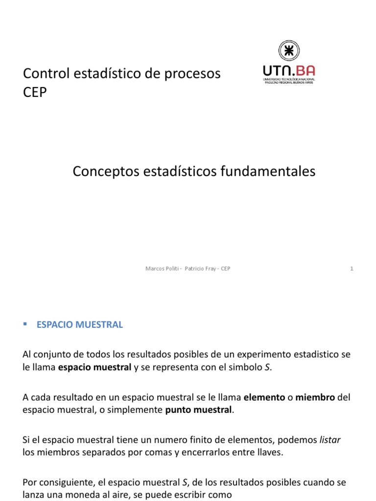 02 Conceptos Estad+¡sticos Fundamentales | PDF | Distribución normal | Distribución de probabilidad