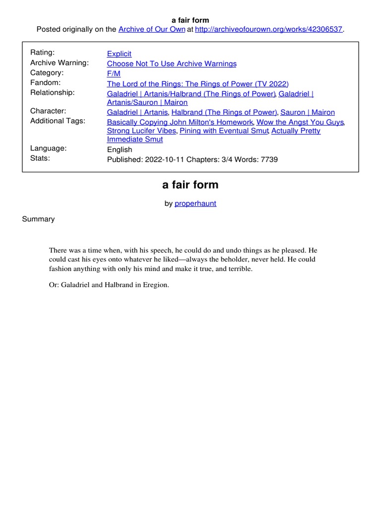 A Fair Form | Download Free PDF | Blacksmith