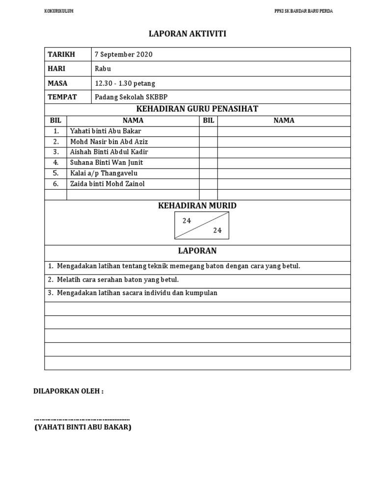 Laporan Koko New Pdf