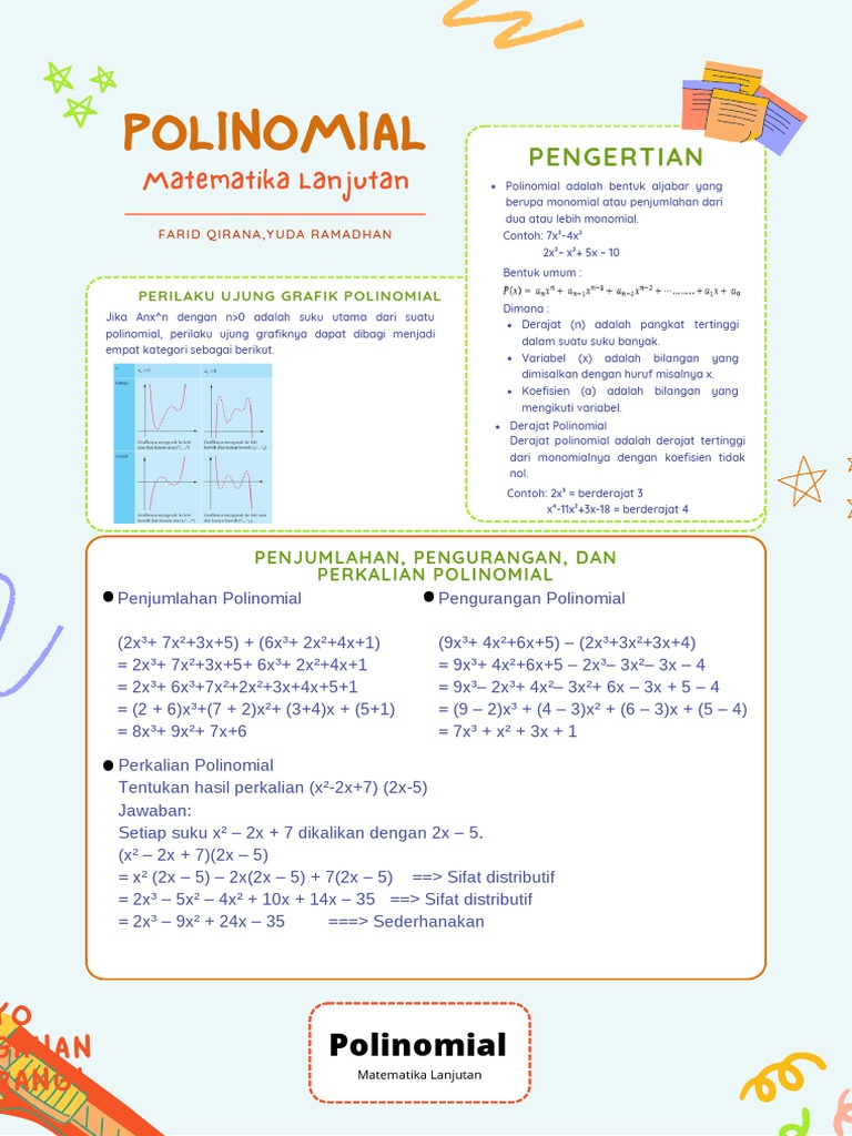 Materi Polinomial Kelas 11 Lengkap | PDF