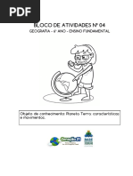 Formato Da Terra - Atividade Adaptada | PDF