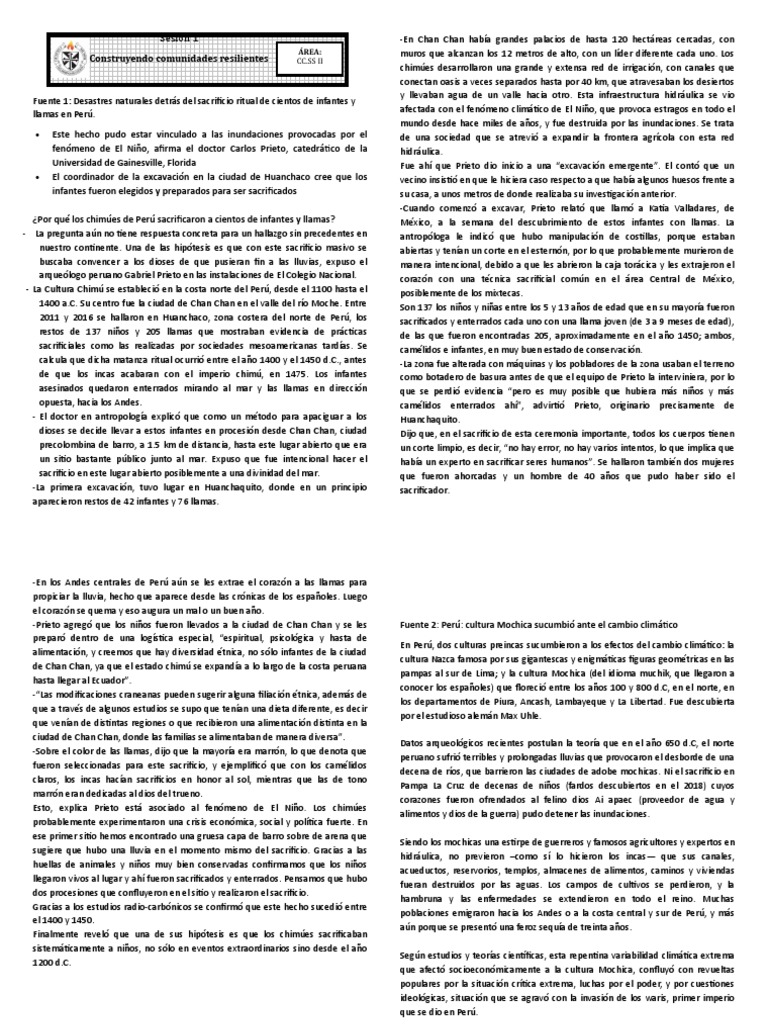 Fuentes Escritas | PDF | Perú | Imperio Inca