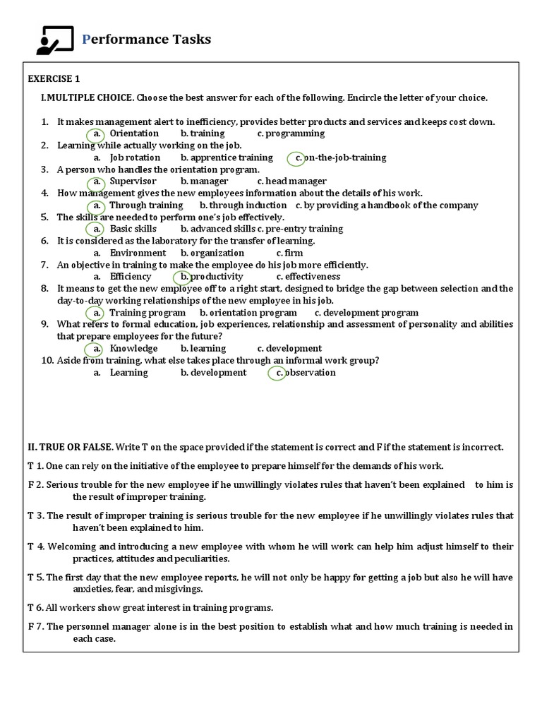Training and Development in HR Management | PDF | Human Resources ...