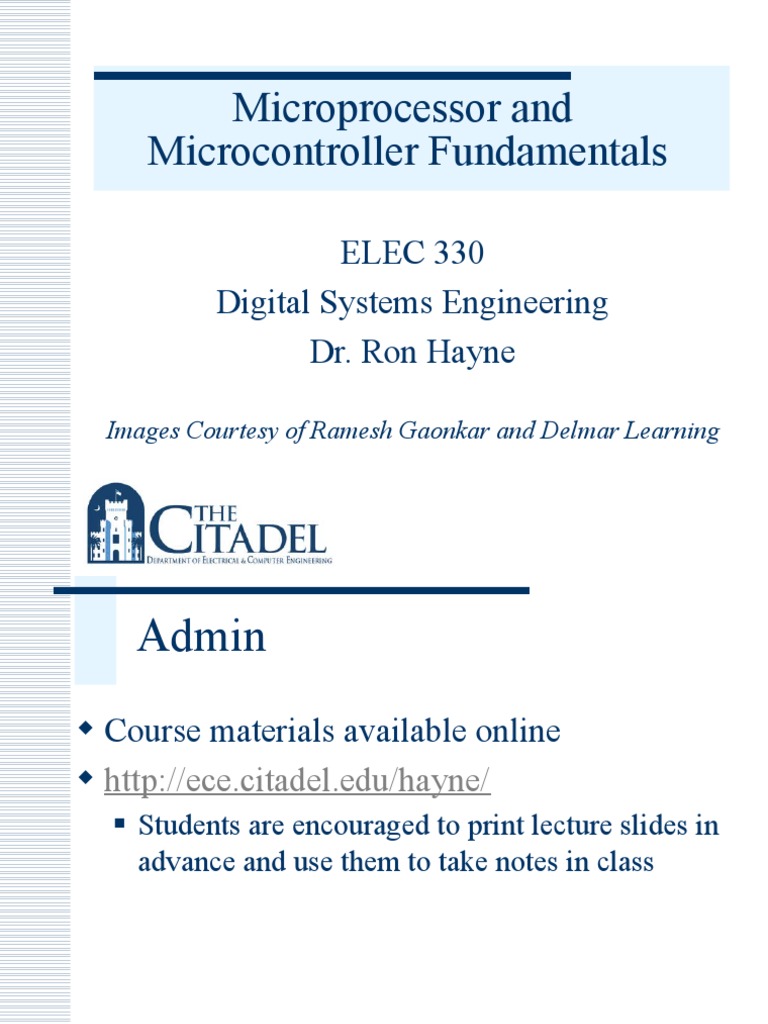 Microprocessor and Microcontroller Basics | PDF | Microcontroller | Microprocessor