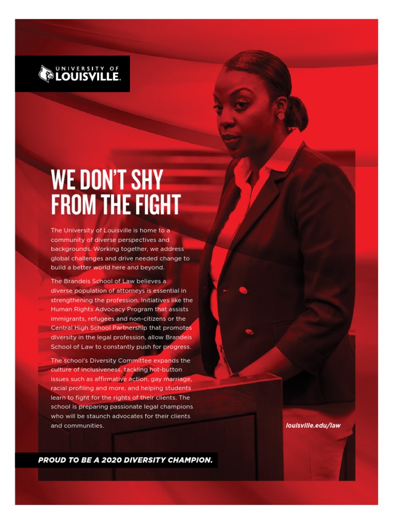 University of Louisville Law Diversity Initiatives | PDF