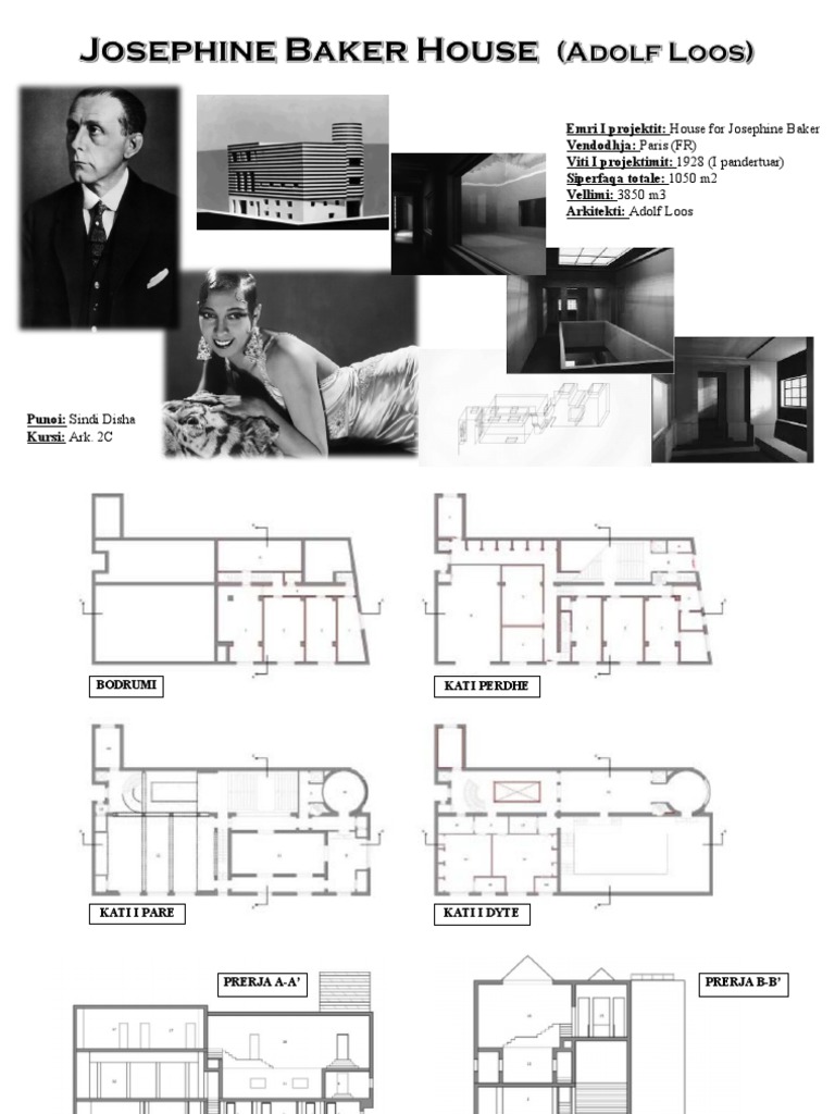 Josephine Baker House (Adolf Loos) | PDF