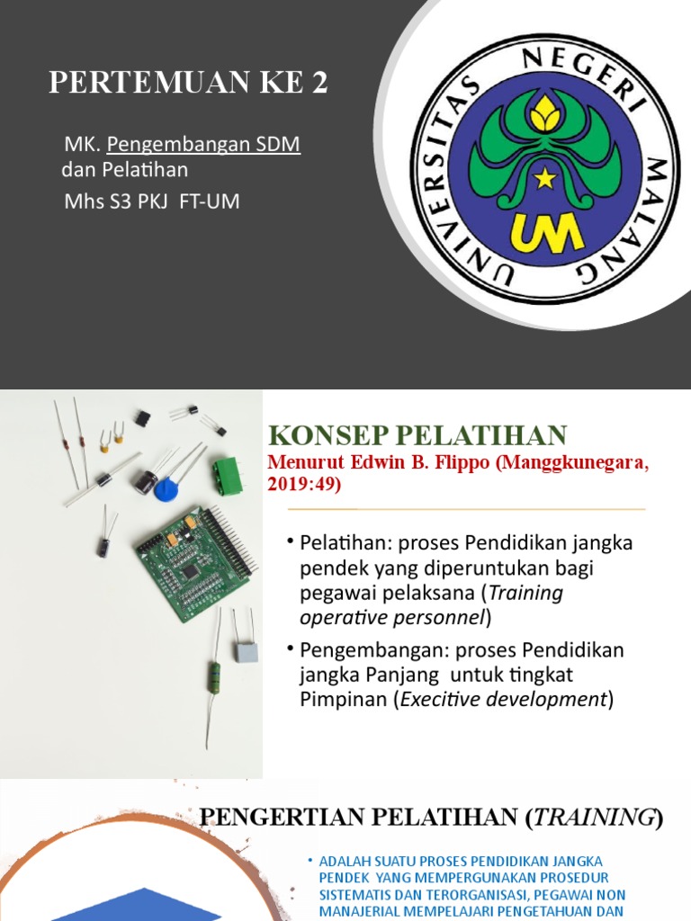 Pertemuan Ke 2 Konsep Dan Model Pelatihan | PDF