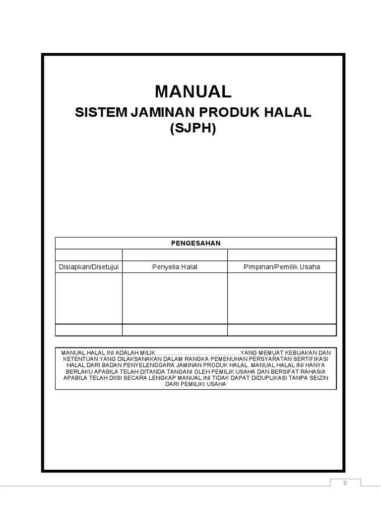 MANUAL SJPH New Final - 0107 EDITAN | PDF