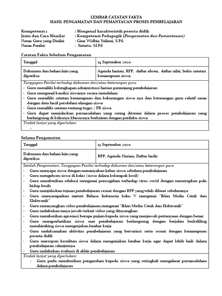 Dokumen Dan Hasil PKG | PDF