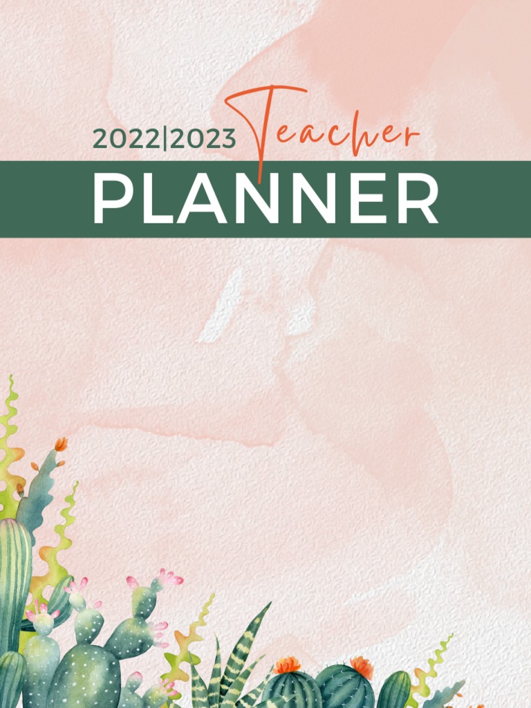 Annual School Planner 2022-2023 | PDF