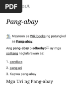 Pang Angkop Worksheet Gabay - PH | PDF