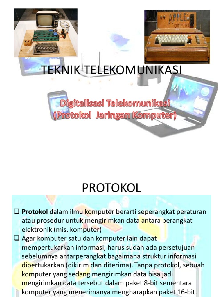 8-Digitalisasi Telekomunikasi-Protokol Jaringan Komputer | PDF ...