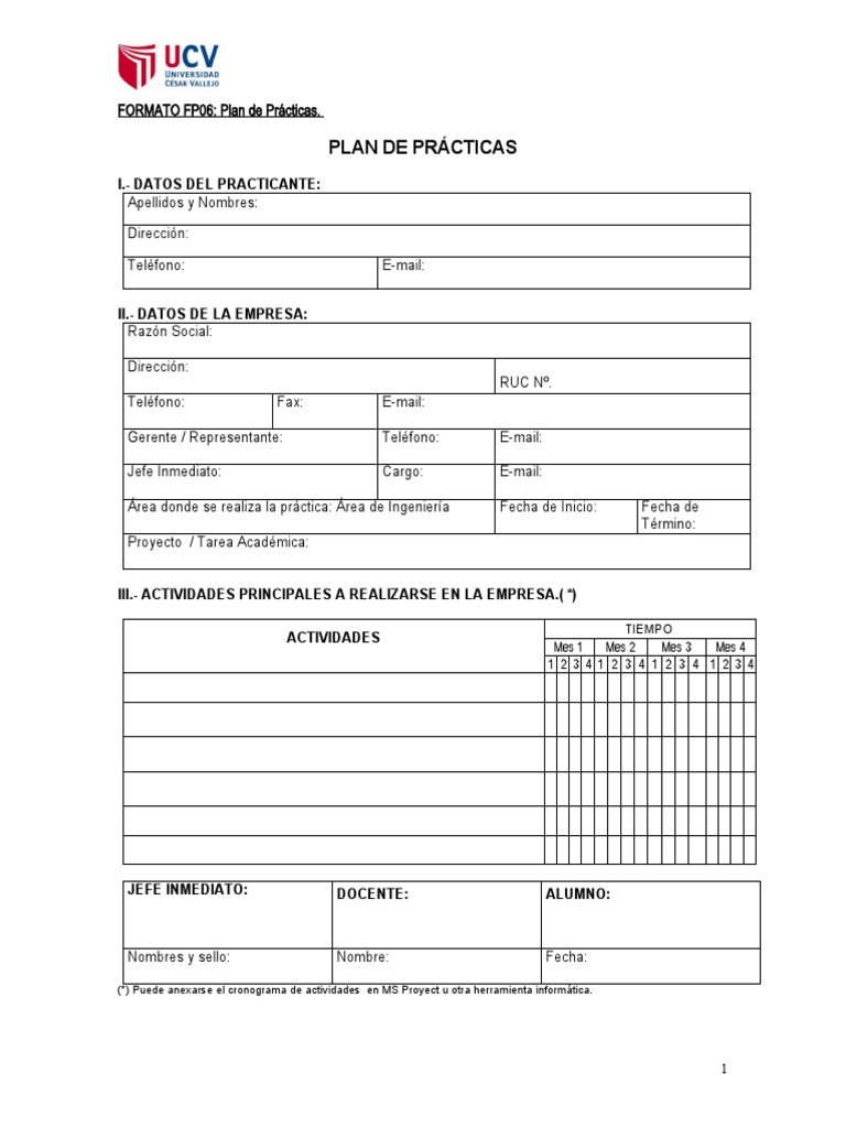 F6 Plan De Practicas Pdf