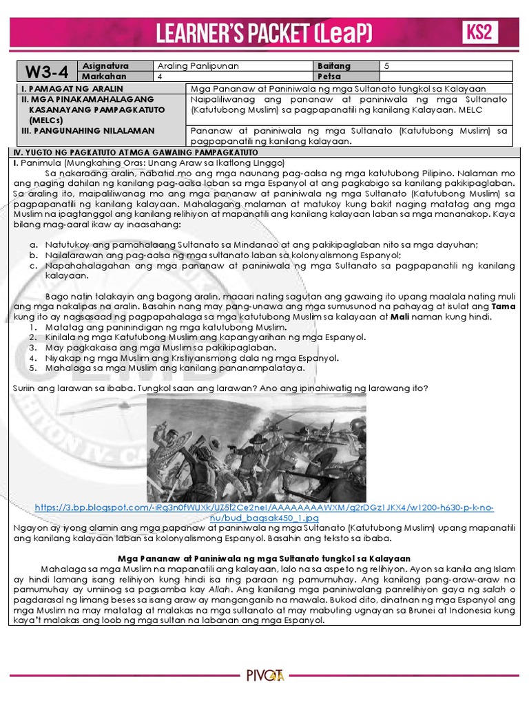 Q4 AP 5 Week3 4 | PDF