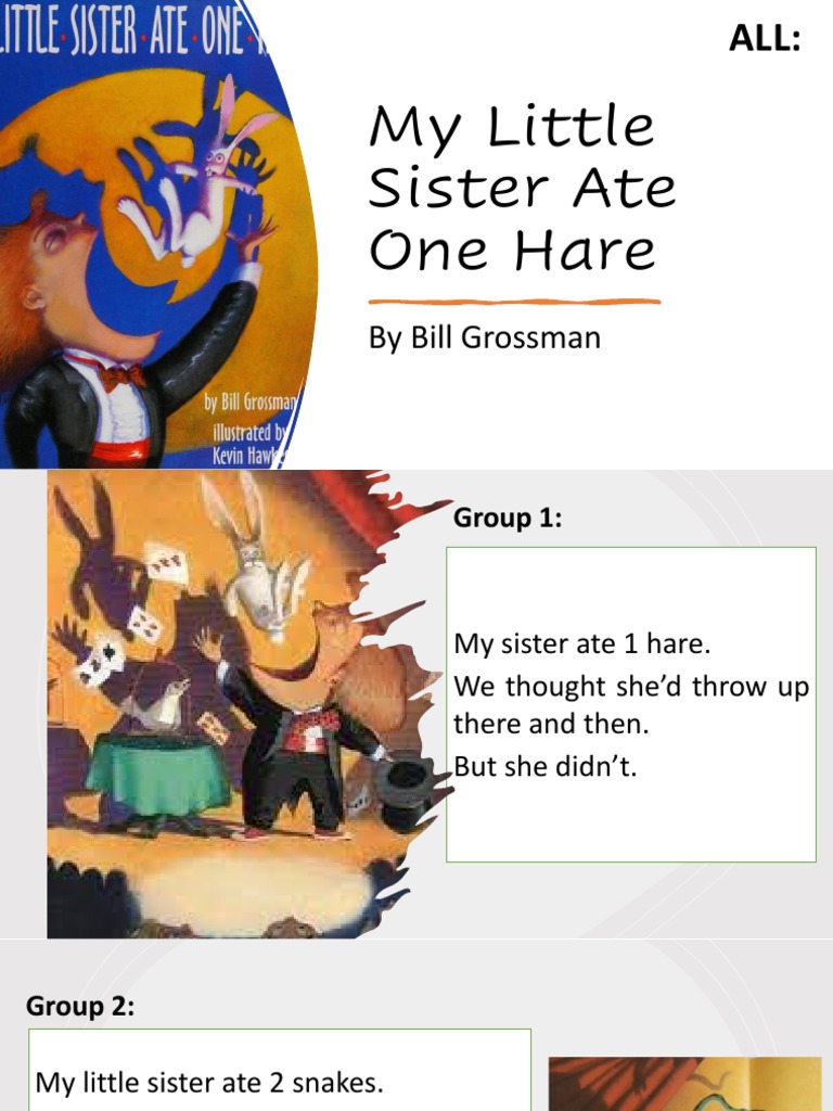 My Little Sister Ate One Hare | PDF